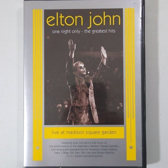 Media | Elton John One Night Only The Greatest Hits Live Dvd At Madison ...